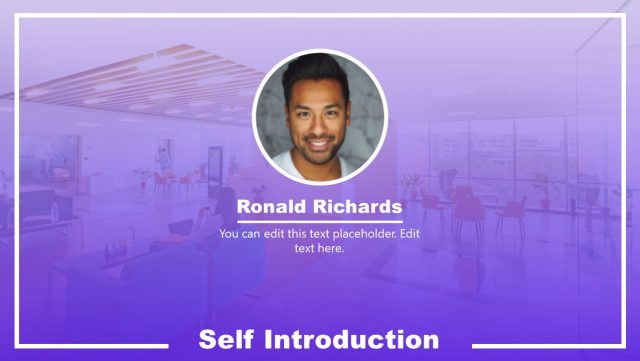 Personal Self Introduction PowerPoint - SlideModel