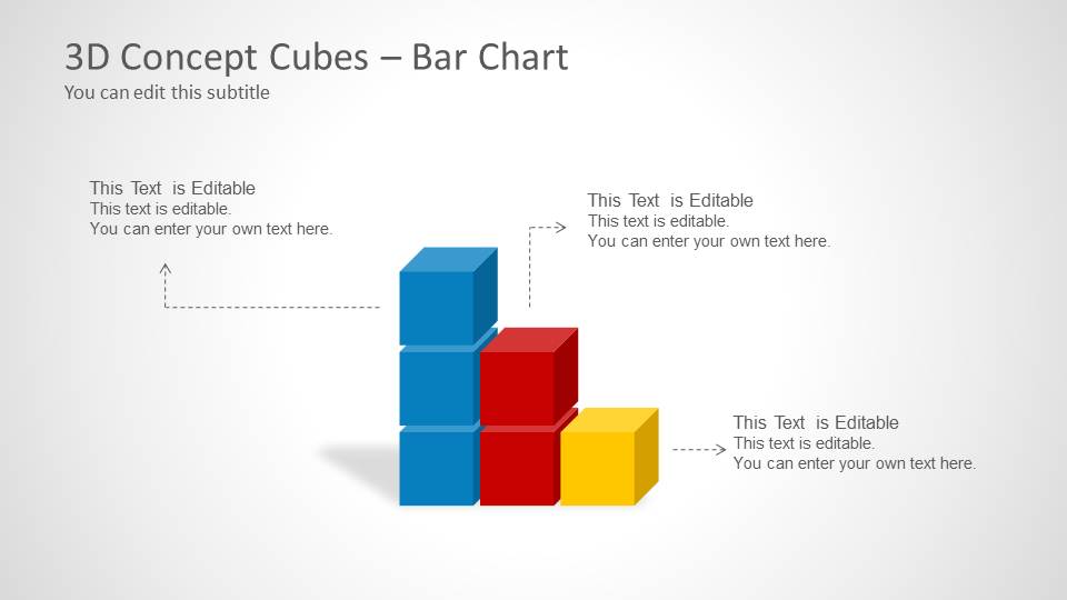 3D Big Data Concept Cubes for PowerPoint - SlideModel