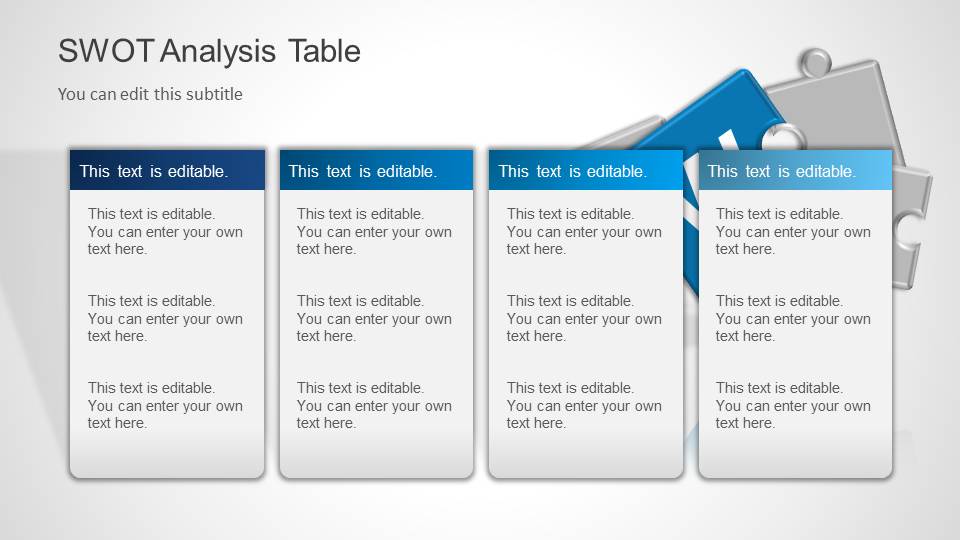 SWOT Analysis PowerPoint Template - SlideModel