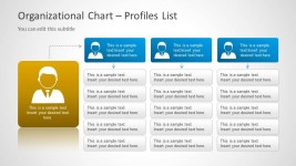 Multi Level Org Chart Template for PowerPoint with Avatar - SlideModel