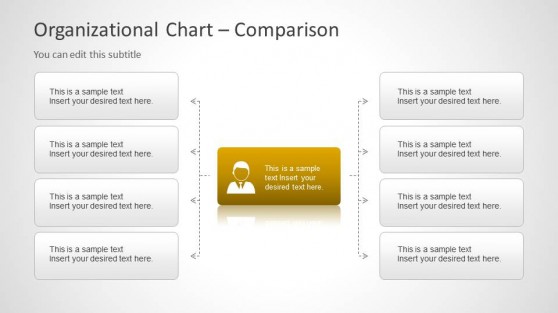 Org Chart Slide Design for PowerPoint - SlideModel