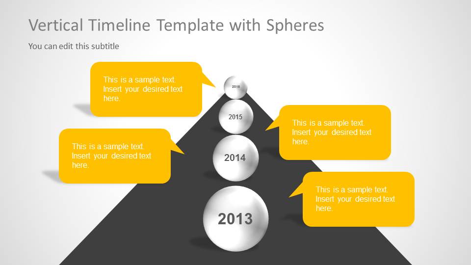 Creative Timeline Template for PowerPoint - SlideModel