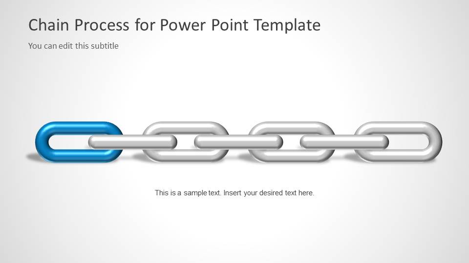 Chain Process Diagram for PowerPoint - SlideModel