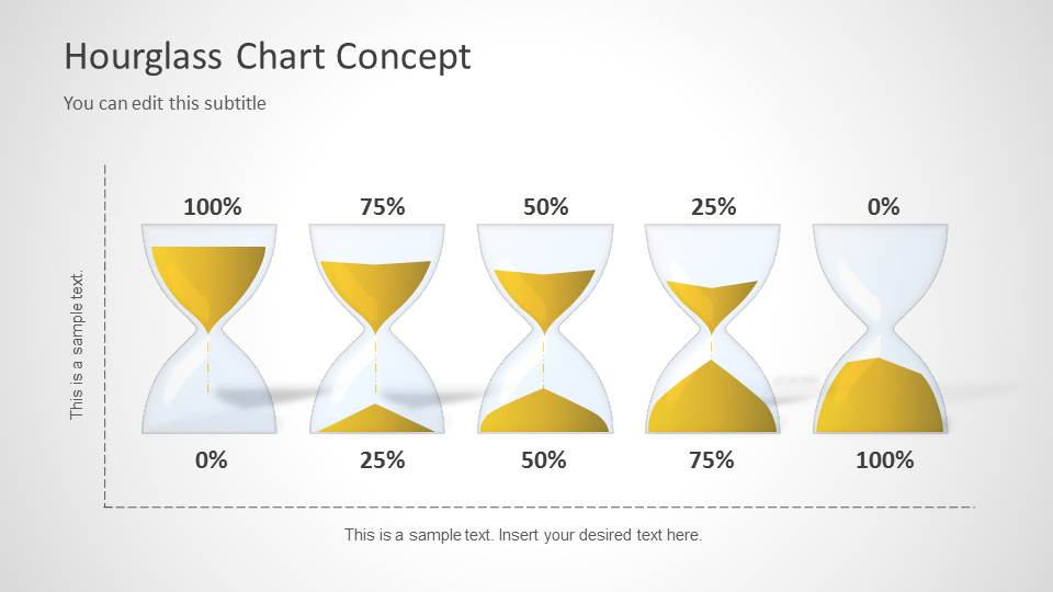 Hourglass of Time Shapes for PowerPoint - SlideModel