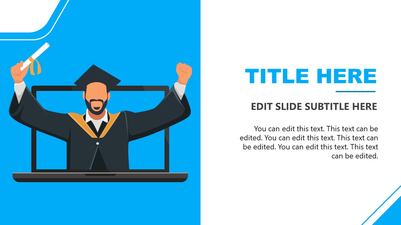 Virtual Graduation Template for PowerPoint - SlideModel
