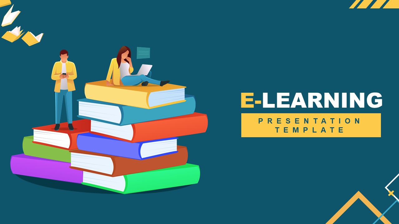 E Learning PowerPoint Template SlideModel