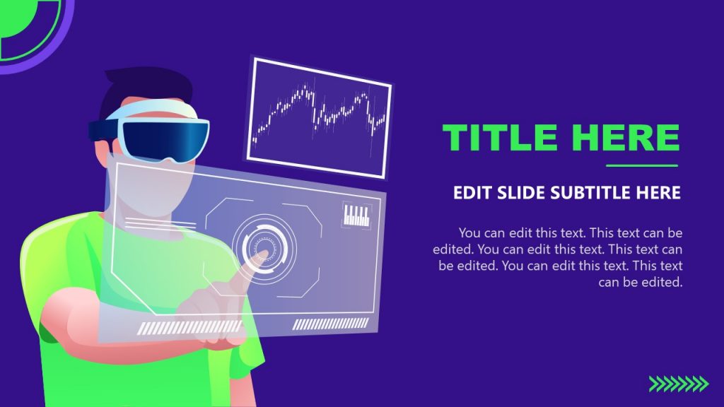 PowerPoint Mixed Reality Presentation VR Headset - SlideModel