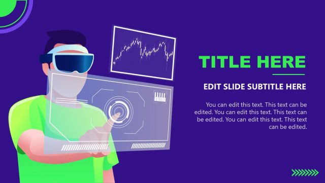 PowerPoint Mixed Reality Presentation VR Headset - SlideModel