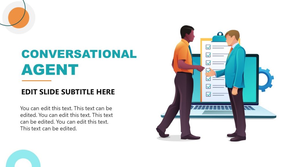 Conversational Agent Slide - SlideModel