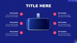 VR Headset for Extended Reality Concept PowerPoint - SlideModel