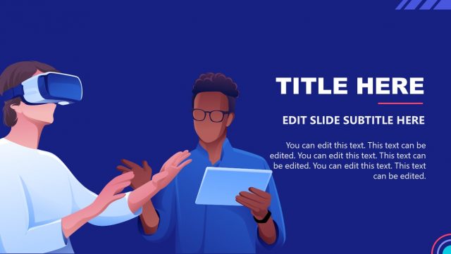 Extended Reality Learning PowerPoint - SlideModel