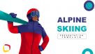 Alpine Skiing PowerPoint Illustration Template - SlideModel