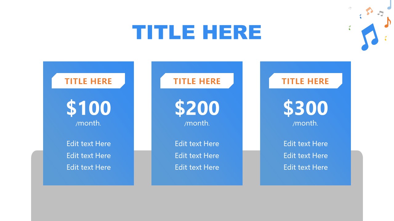 Music Band PowerPoint Template & Presentation Slides