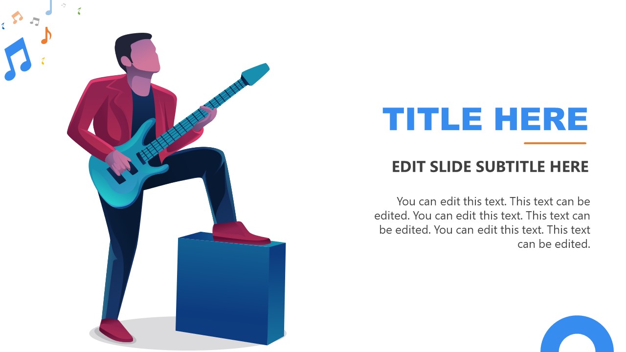Music Band PowerPoint Template & Presentation Slides