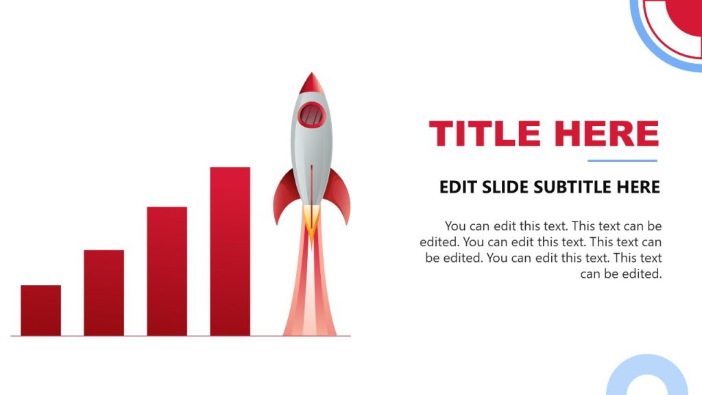 Bar Chart Template of Rocket Launch - SlideModel