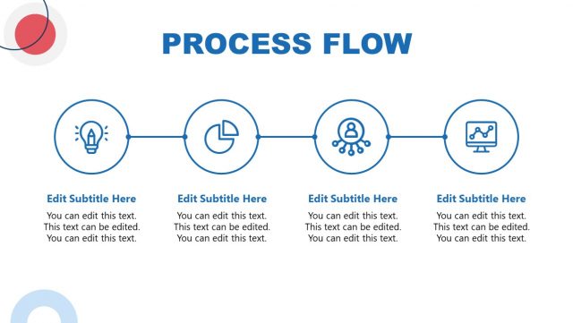 Process Flow Diagram - Editable PPT Slide - SlideModel
