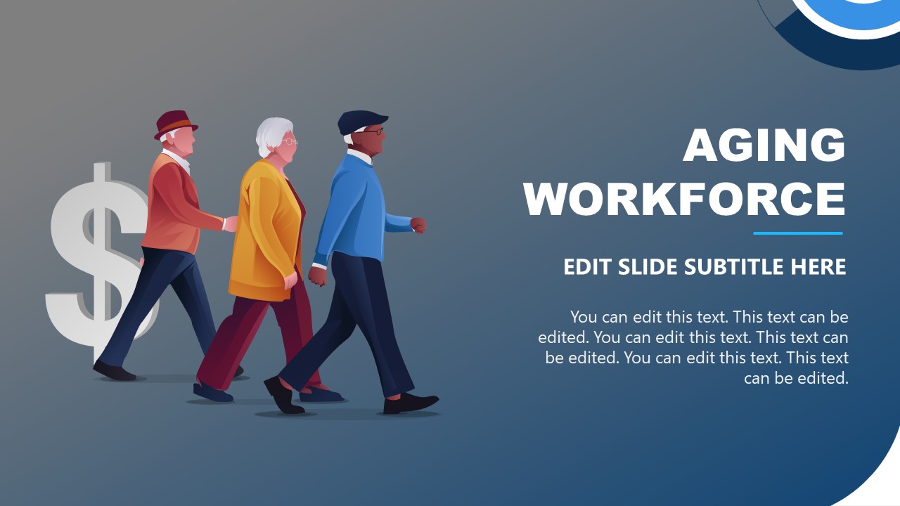 Silver Economy PowerPoint Template & Presentation Slides