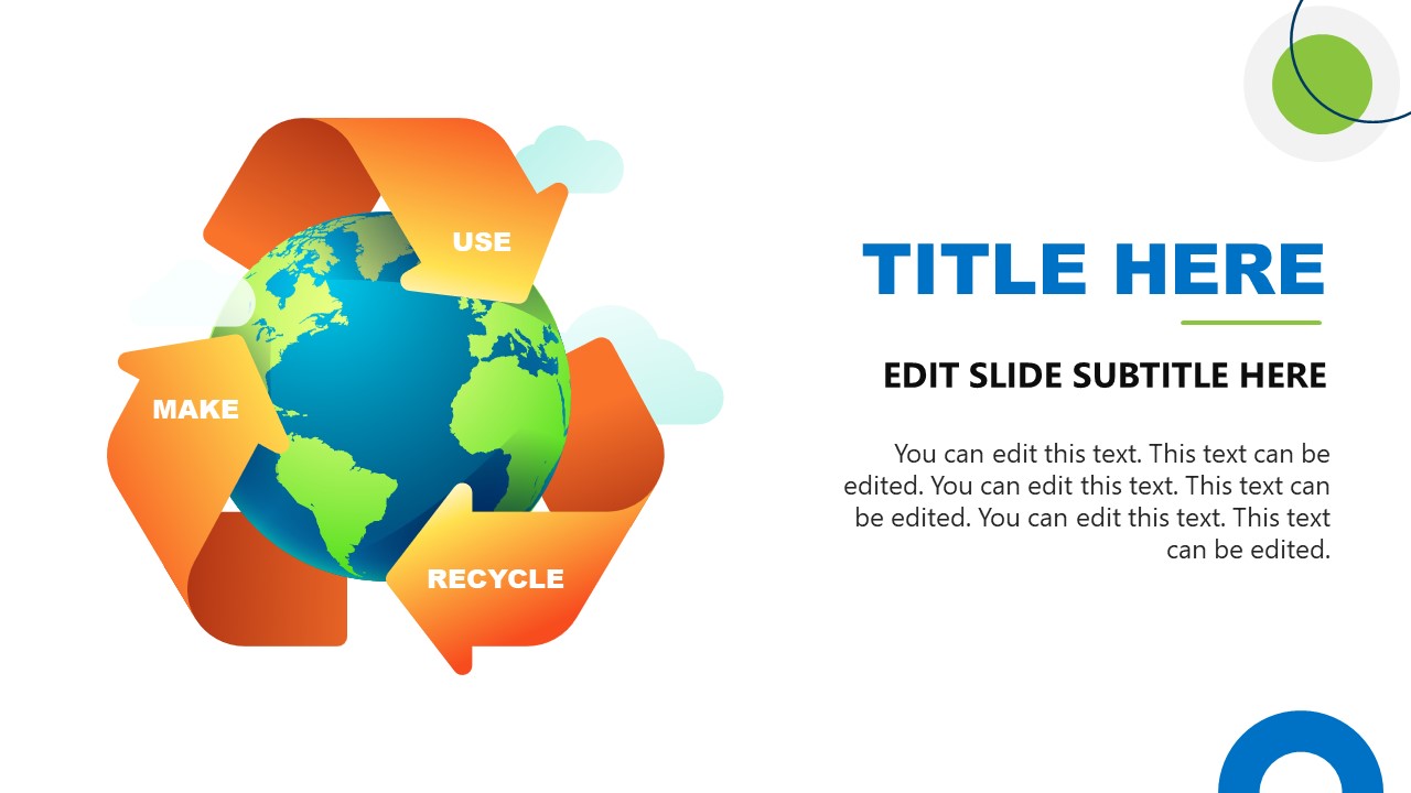 Green & Low Carbon PowerPoint Template