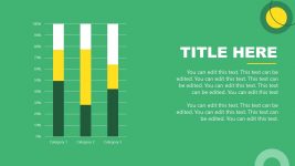 Bar Graph for Digital Banking Presentation Template - SlideModel