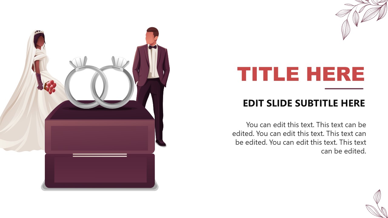 Wedding Planner PowerPoint Template - SlideModel
