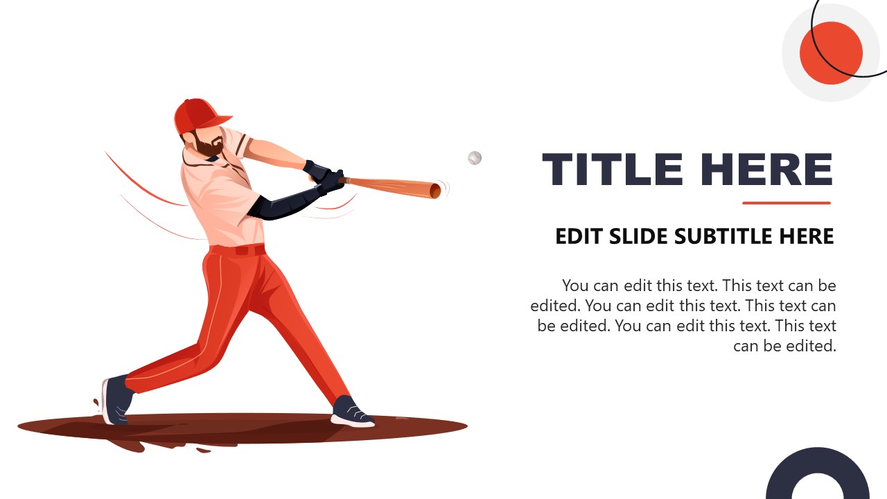 Baseball PowerPoint Template - SlideModel