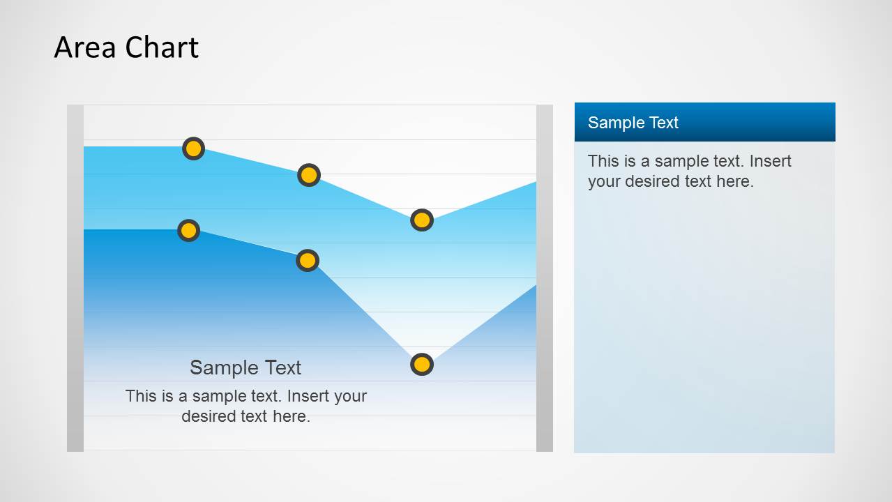 Area Chart Template for PowerPoint & Presentation Slides