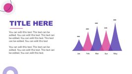 Editable Data Chart for Streaming PowerPoint Template - SlideModel