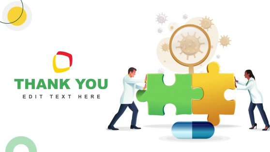 Thank You Slide for BioTech PPT Template - SlideModel