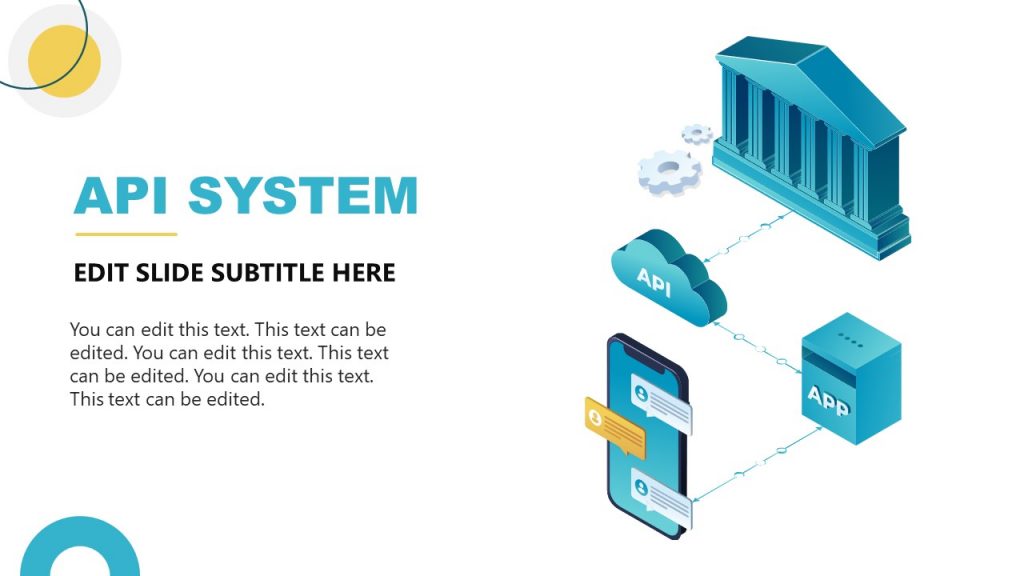 API System Presentation Diagram - SlideModel