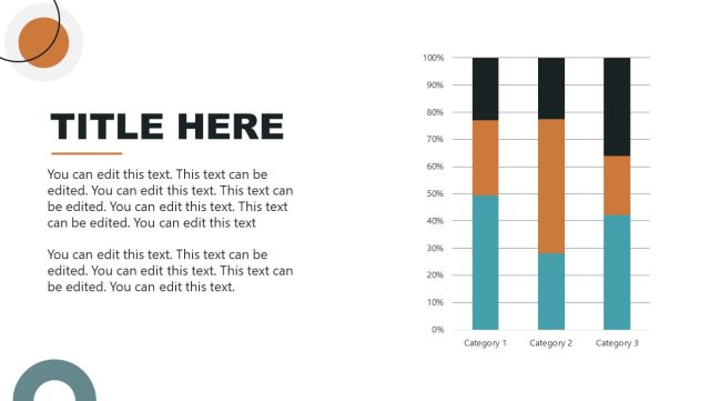 Orchestra Scenes PPT Slide with Bar Chart - SlideModel