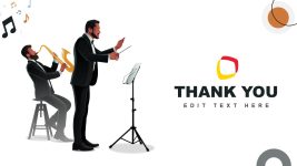 Thank You Slide - Orchestra Scenes Template - SlideModel