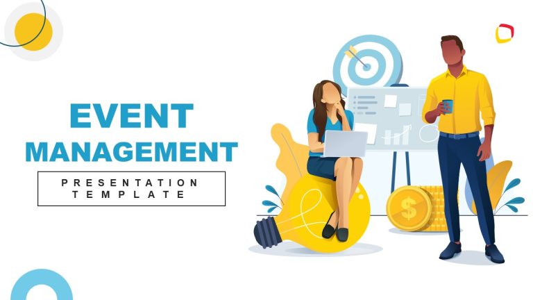 Event Management Cover Slide for PowerPoint - SlideModel