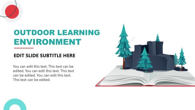 Outdoor Learning Environment Slide Design for PPT - SlideModel