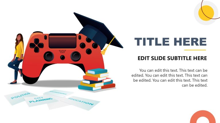 Play Station Illustration with Human Character - Serious Games PPT ...