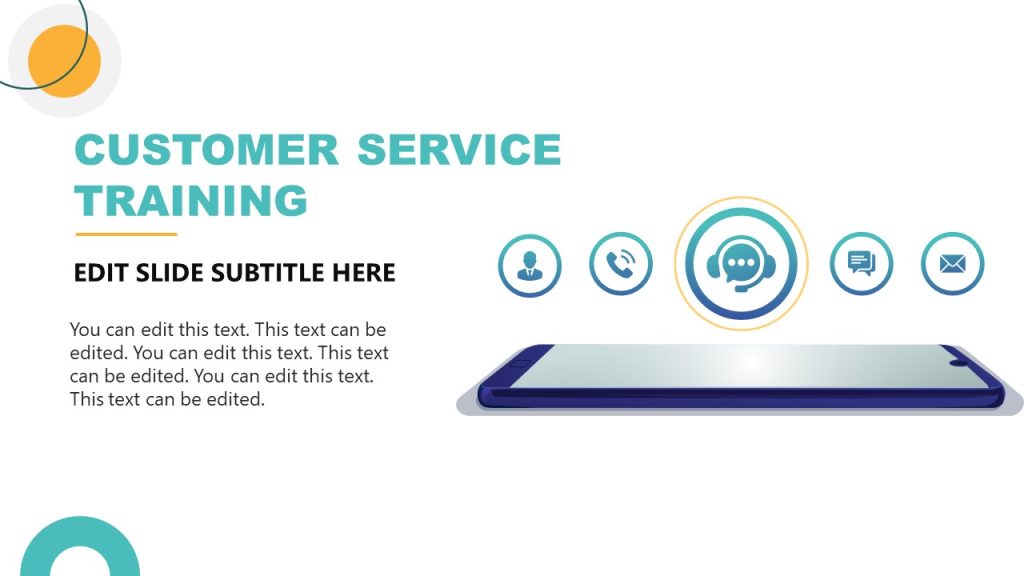 Customer Service Training Template for PowerPoint - SlideModel