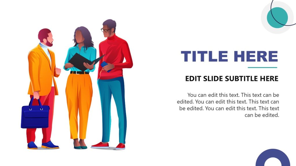 Title & Subject Slide for Group Discussion Presentation - SlideModel