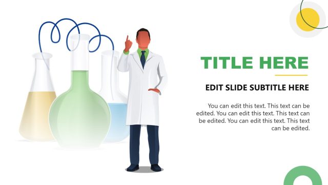 Scientist Slide for Science Lab PPT Template - SlideModel