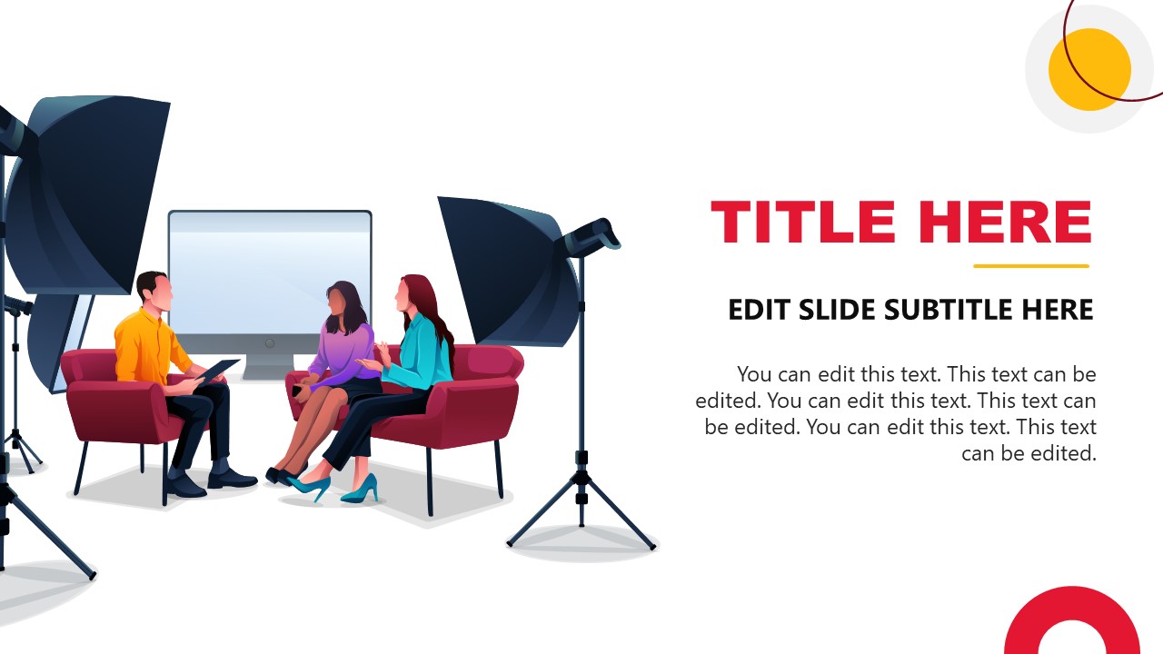 TV Production PowerPoint Template