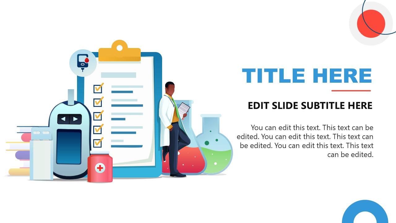 Diabetes Presentation Template For Powerpoint Google Slides