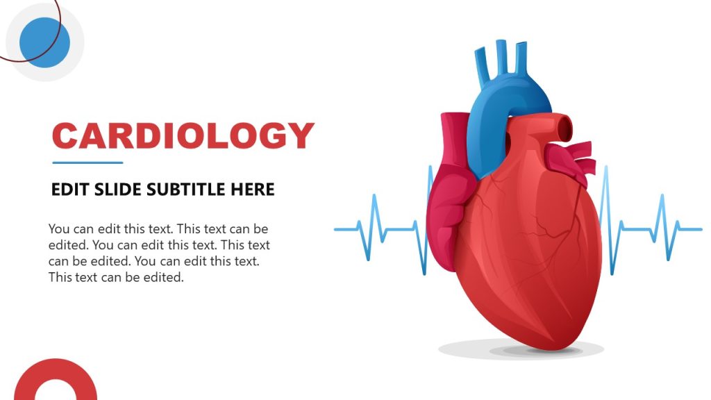 Editable Cardiology PPT Template - SlideModel