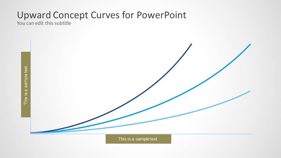 Upward Curves for PowerPoint - SlideModel