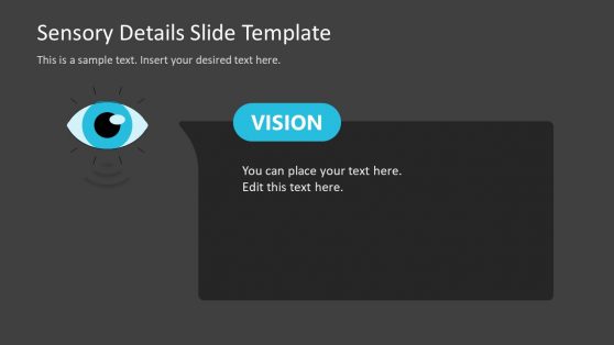 Vision Slide with Eye Diagram - SlideModel