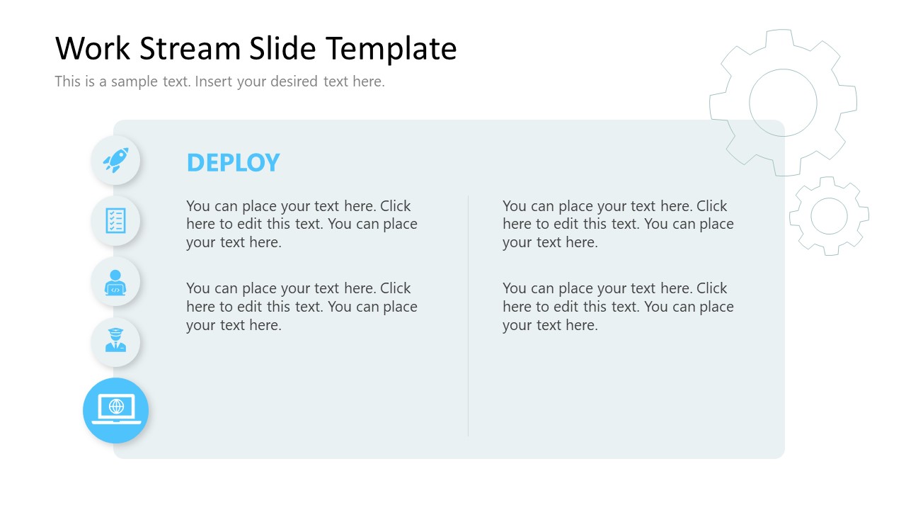 Workstream PowerPoint Template & Google Slides
