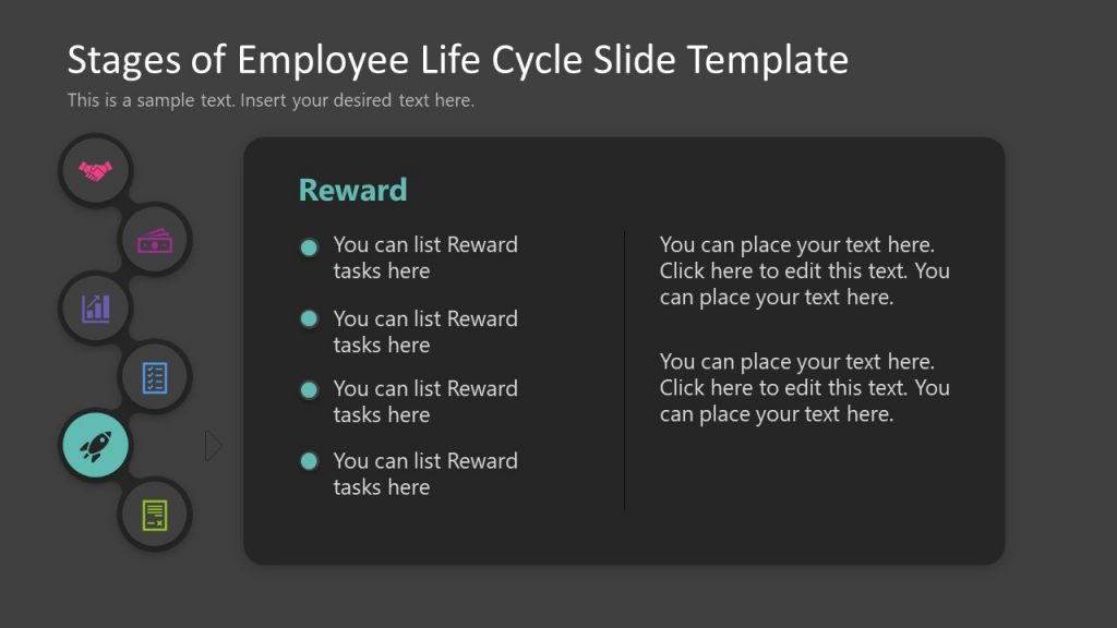 Reward Employee Life Cycle Stage PowerPoint Slide - SlideModel