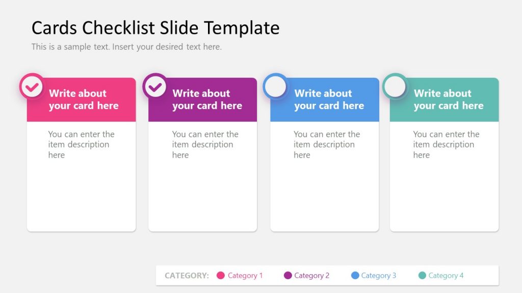Simple Checklist Infographic Template for PowerPoint - SlideModel