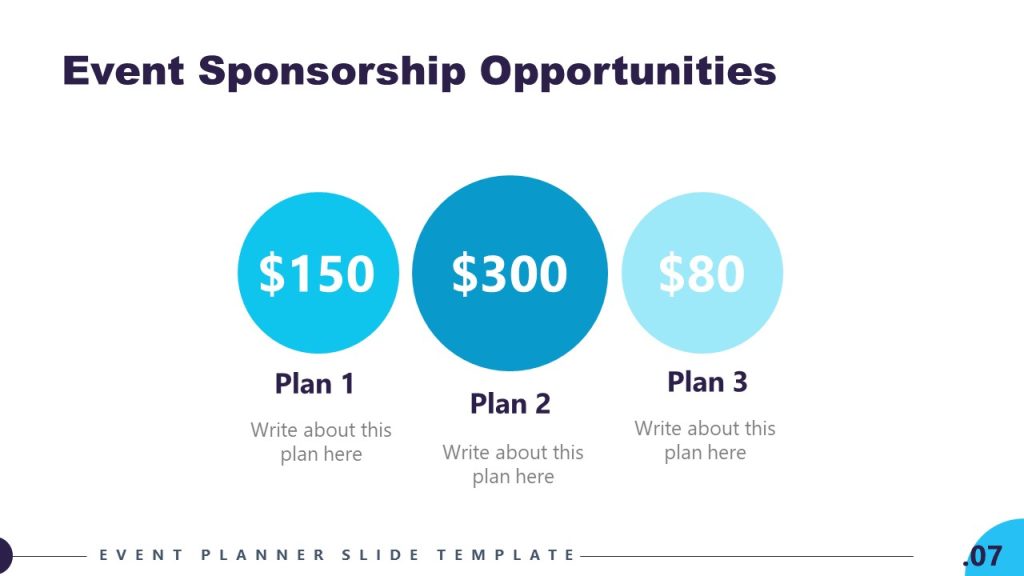 Event Sponsorship Opportunities PPT Slide - SlideModel