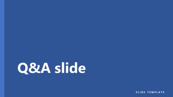 Q/A Slide - Conference PPT Template - SlideModel