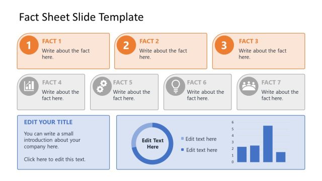 Simple Fact Sheet Template for PowerPoint - SlideModel