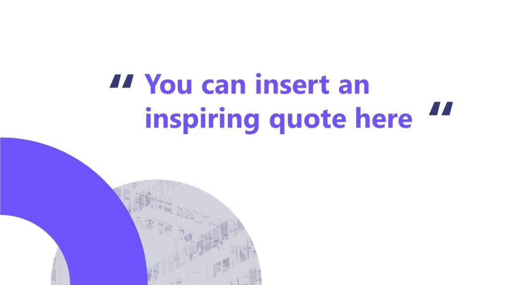 Quotation Slide - PPT Presentation Template - SlideModel