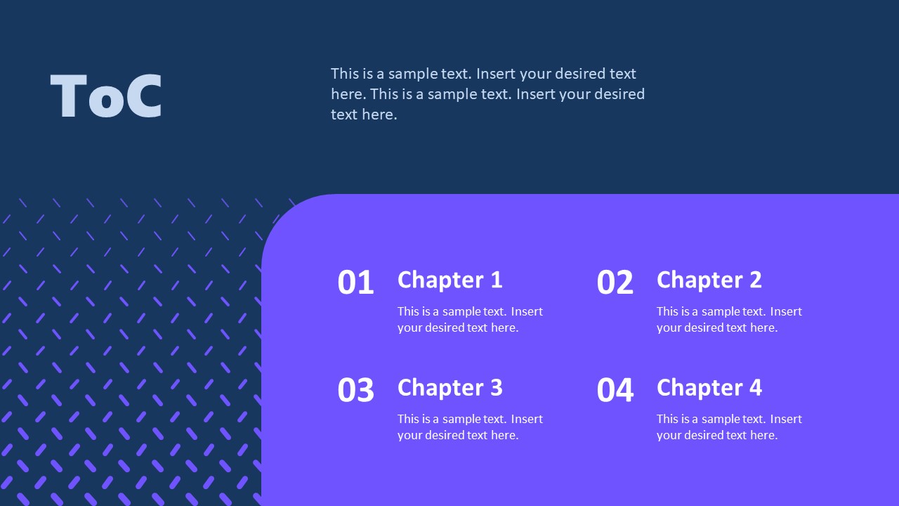 Creative Table of Contents PowerPoint Template
